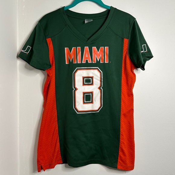 Tops | Um Miami Jersey Shirt | Poshmark